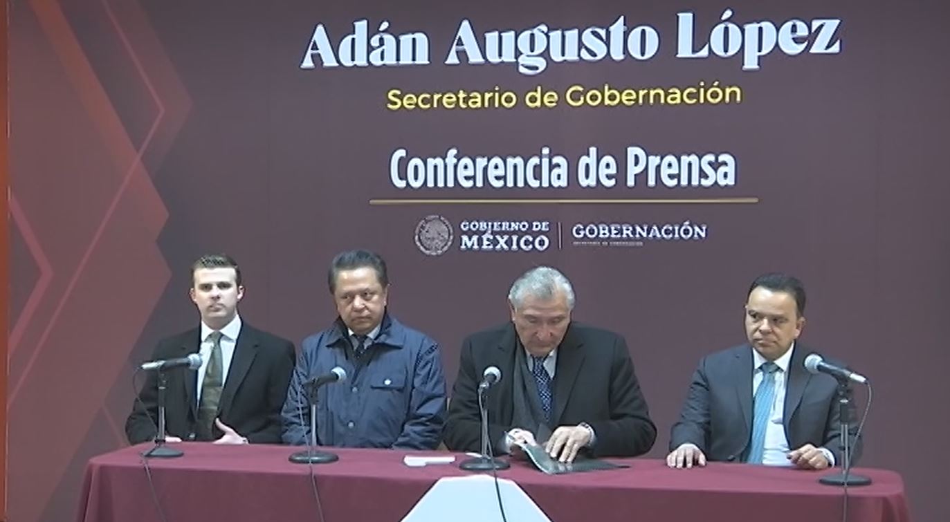 Realiza Visita De Trabajo El Secretario De Gobernación Adán Augusto En